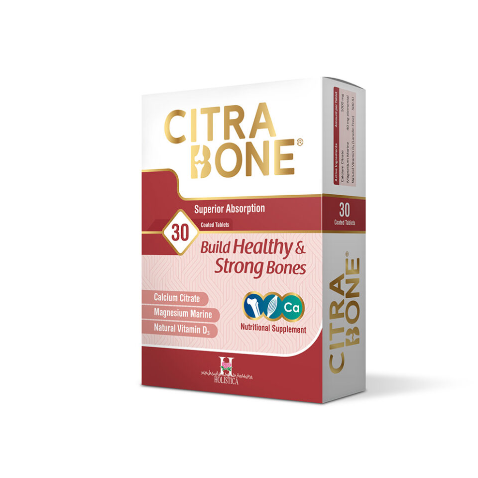 قرص کلسیم سیترابن هولیستیکا Holistica Citra Bone – داروخانه دکتر کیایی